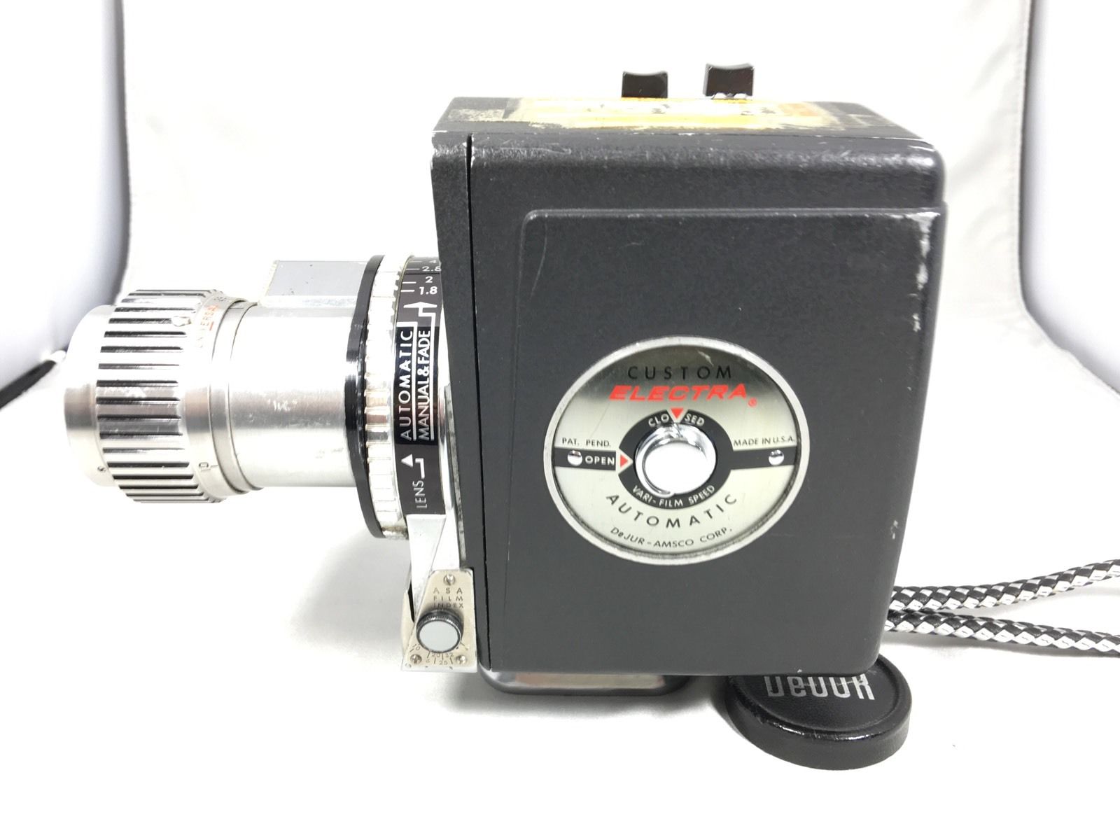 vintagecameras.fr - Vintage Retro DeJur Zoom Electra 8mm Movie Camera ...