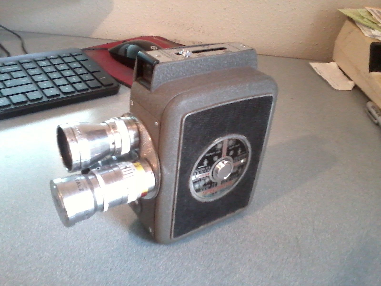 vintagecameras.fr - Vintage 1950's Dejur Spectator 8mm Movie Camera ...