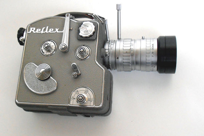 vintagecameras.fr - ERCSAM CAMEX REFLEX 8 Cellule, superbe caméra vintage