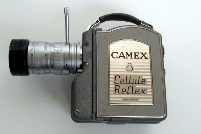 vintagecameras.fr - ERCSAM CAMEX REFLEX 8 Cellule, superbe caméra vintage