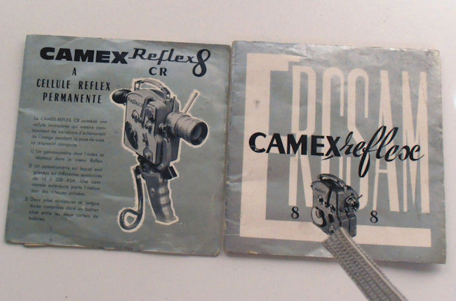 vintagecameras.fr - ERCSAM CAMEX REFLEX 8 Cellule, superbe caméra vintage